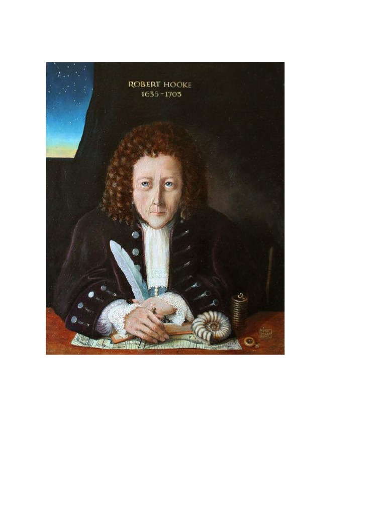 Robert Hooke | PDF | Astronomía | Ciencias fisicas