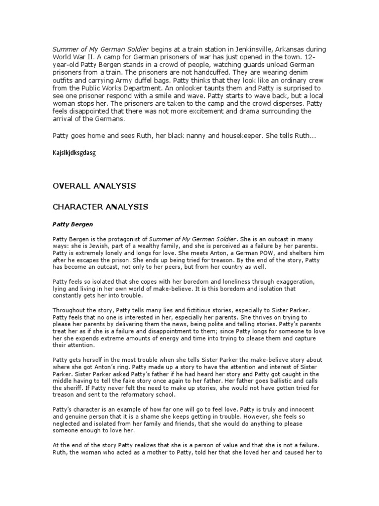 Patty Bergen's Struggle for Acceptance | PDF | Racism | Discrimination ...