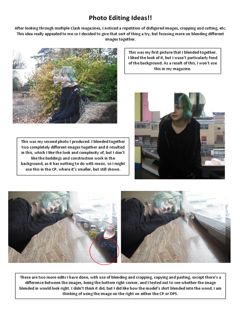 Photo Editing Ideas | PDF