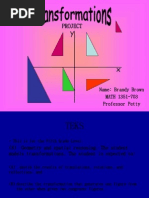 Geometry Transformations Lesson Plan | PDF | Shape | Geometry
