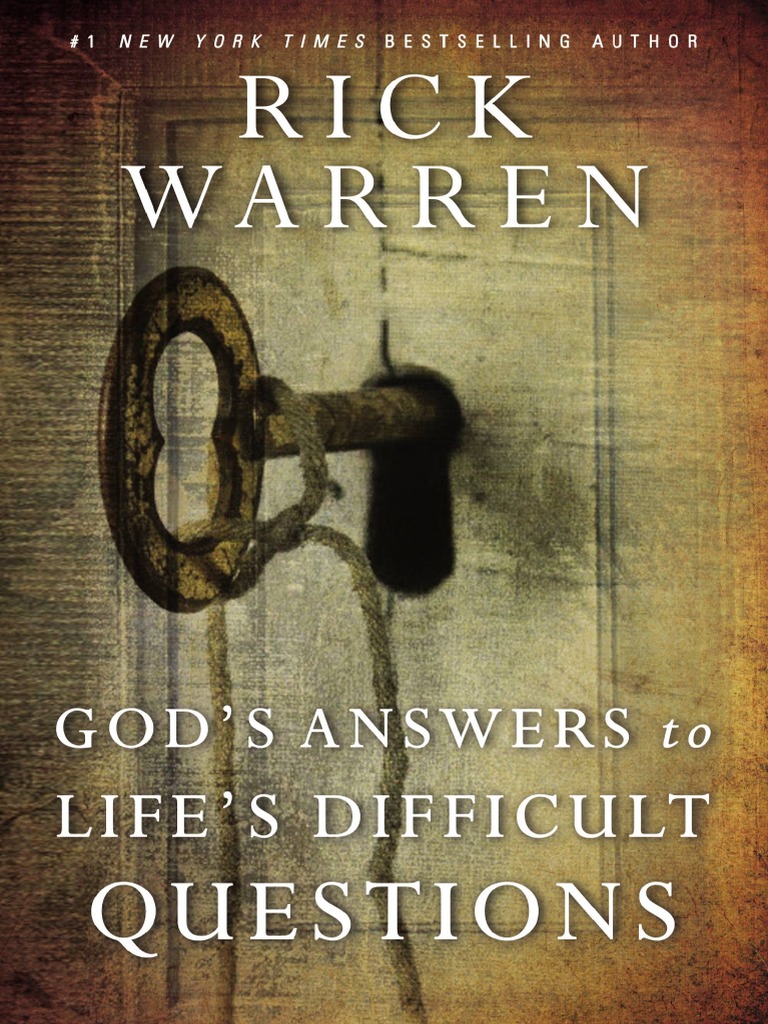 God's Answers To Life's Most Difficult Questions Sample | PDF | Saint ...
