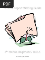 Fitrep Workshop Assignment:: SGT Bobby Rivera | PDF | Sergeant | Platoon