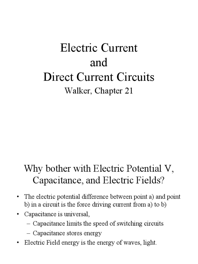 Understanding Electric Current and Circuits | PDF | Electric Current ...