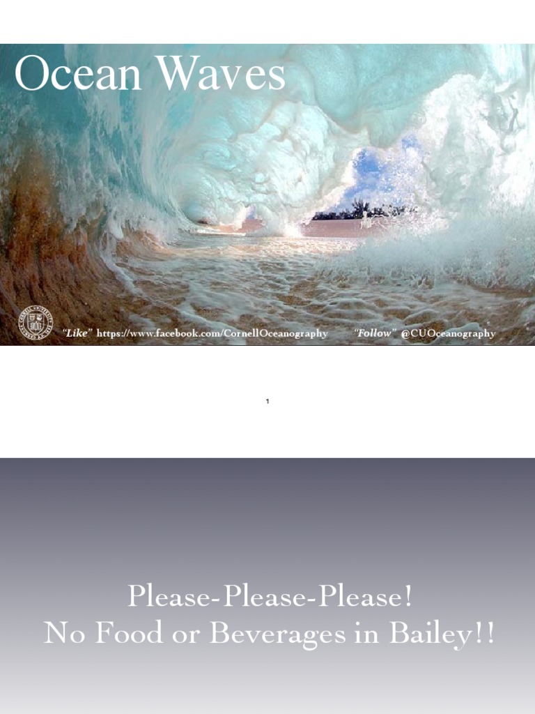 Ocean Waves: "Like" HTTPS://WWW - Facebook.Com/Cornelloceanography ...