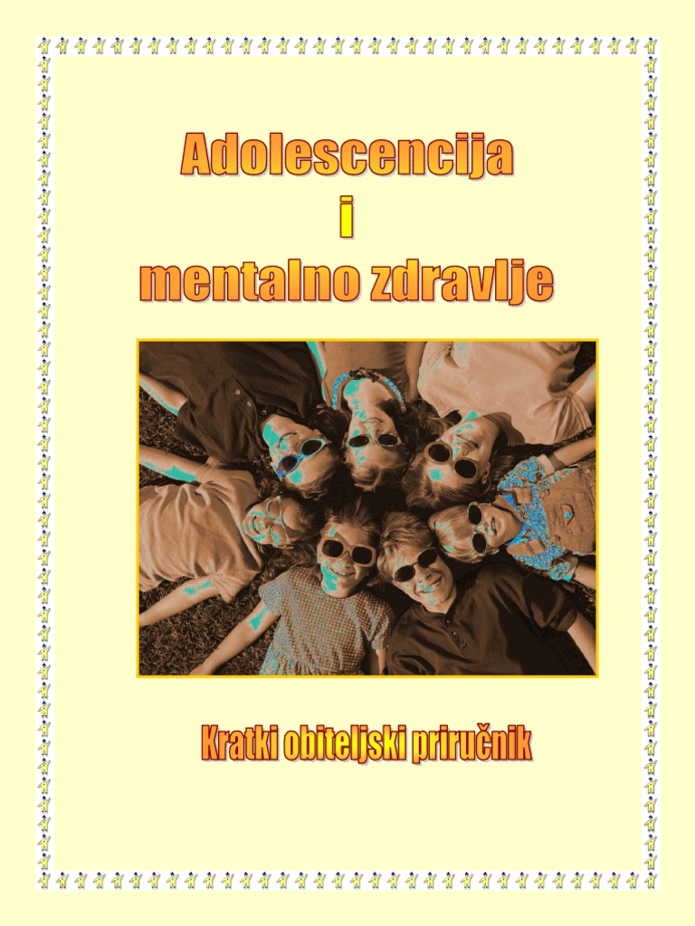 Adolescencija I Mentalno Zdravlje | PDF
