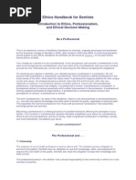 Dental Hygiene Code of Ethics Overview | PDF | Dental Hygienist | Dentistry
