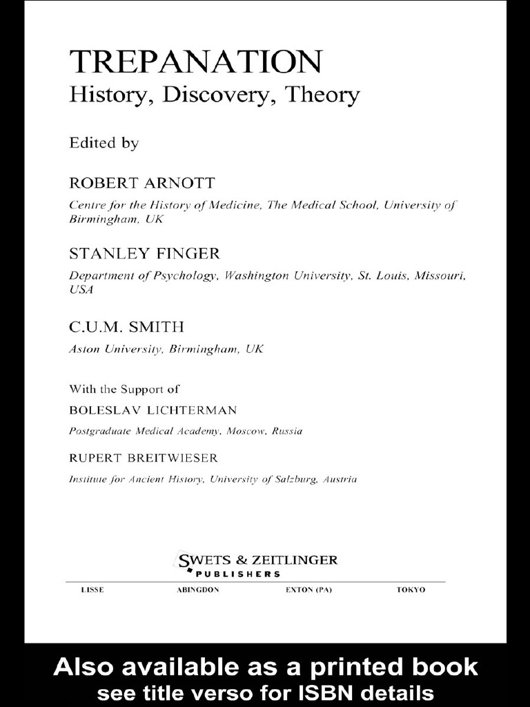 Trepanation | PDF | Surgery | Skull