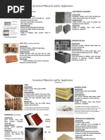 Best Sound Reflecting Materials List | PDF | Reflection (Physics) | Sound