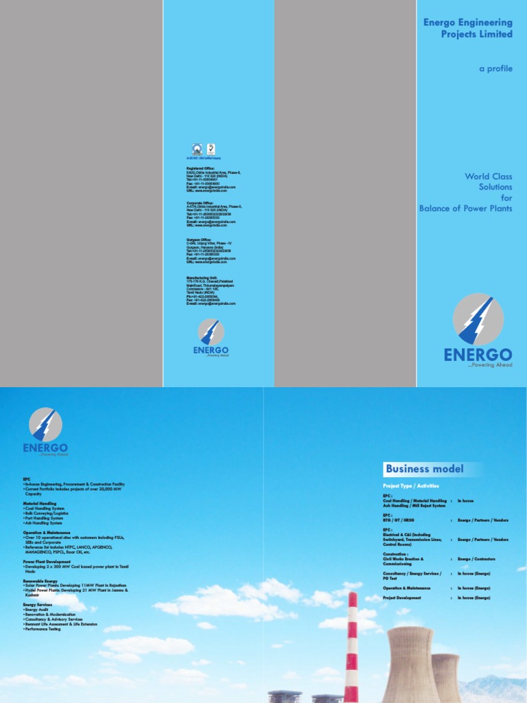 Energo Catalogue | Download Free PDF | Electrical Substation | Heat Exchanger