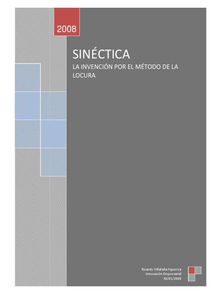 Ejemplo de Sinectica | PDF | Creatividad | Engranaje