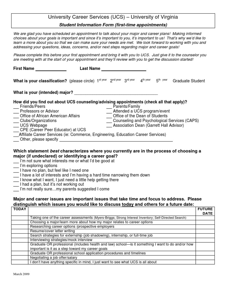 University Career Services (UCS) - University of Virginia | PDF | Business