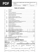 Interface Management Procedure Template | PDF | General Contractor ...