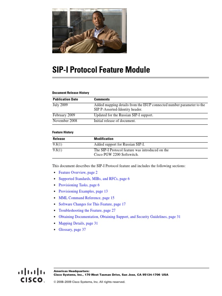 Sip I | PDF | Session Initiation Protocol | Communications Protocols