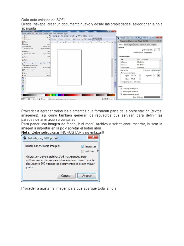 Tutorial Basico de Sozi | PDF | Point and Click | Animación