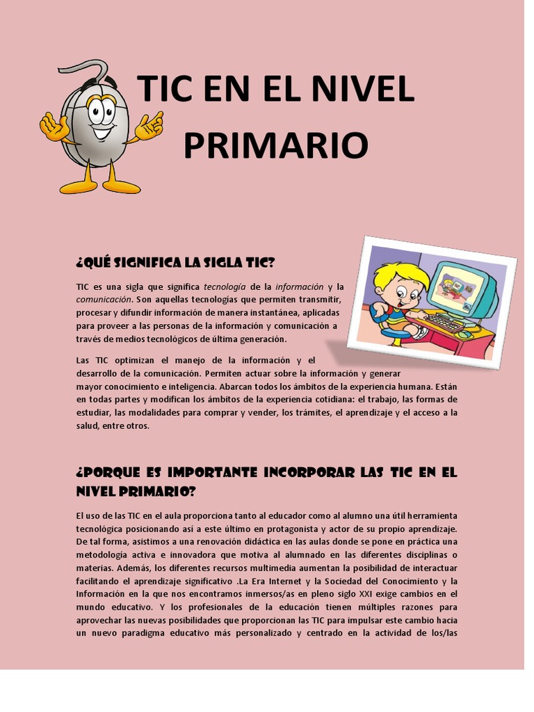 Qué Significa La Sigla Tic | PDF | Tecnología de información y ...