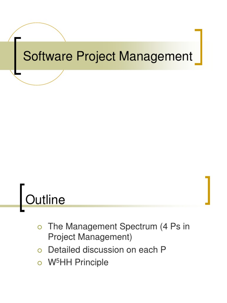 SPM | Download Free PDF | Project Management | Software Development Process