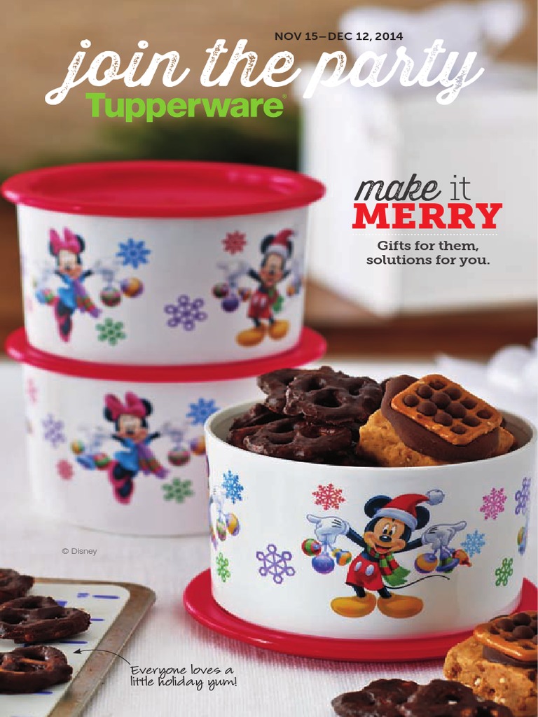 Tupperware Mid November 2014 Brochure Us | PDF