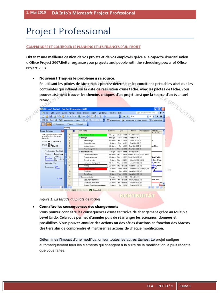 Microsoft Project Professional FR PDF | PDF | Ordinateurs