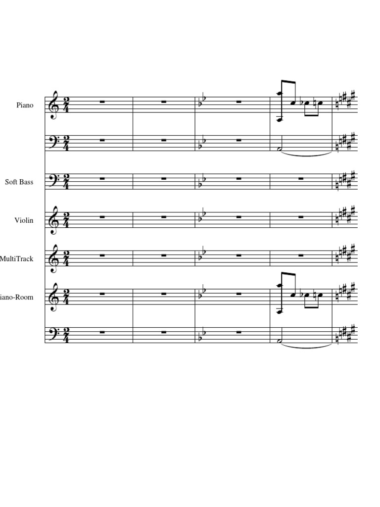 Poem Without Words 2 | PDF | Classical Music | Classical Compositions