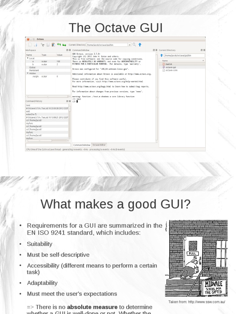 Octave Gui | Download Free PDF | Object (Computer Science) | Thread (Computing)