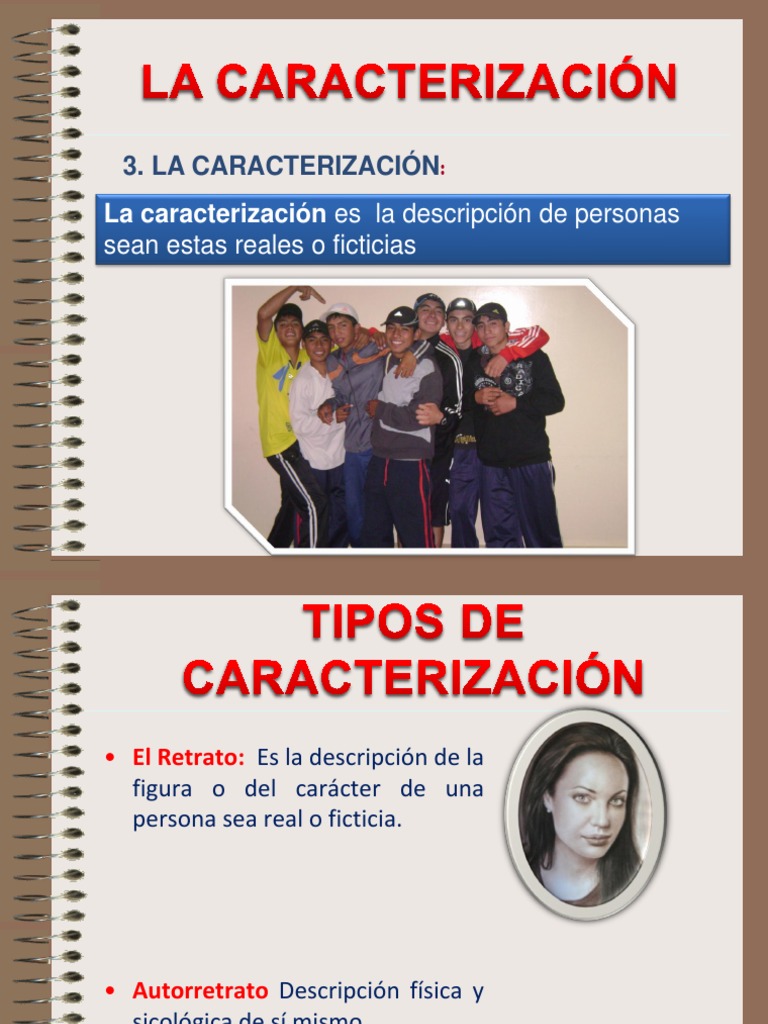 Formas Basicas La Caracterizacion | PDF