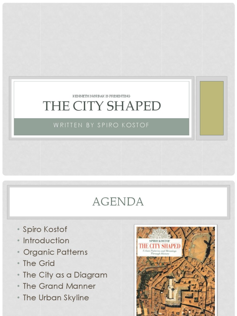 City Shaped Book Presentation Kenneth | PDF