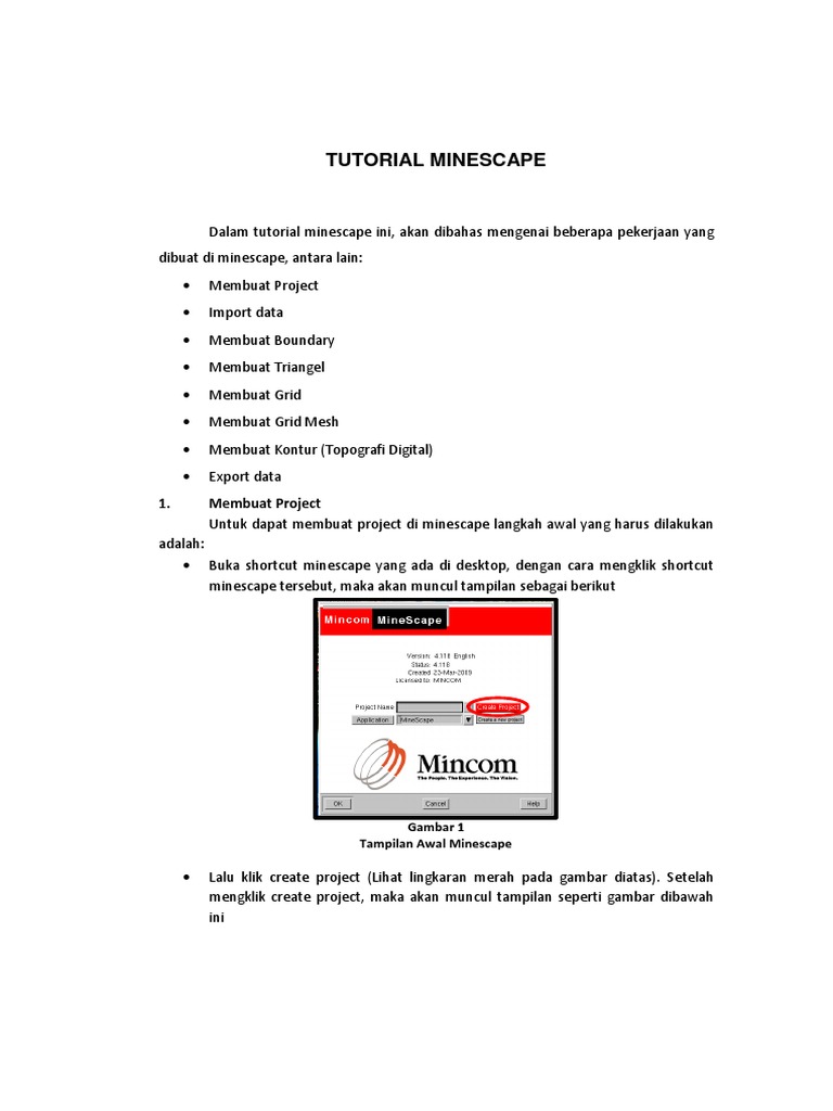 Tutorial Minescape | PDF