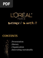L'Oréal Organizational Structure Chart | PDF | Business | Social Science
