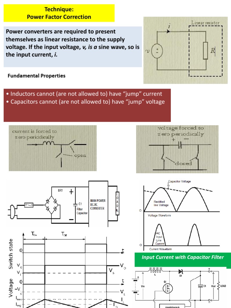 Power Factor Correction | Download Free PDF | Inductor | Amplifier