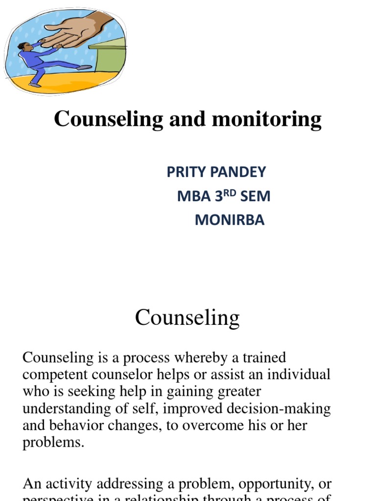 Counseling and Monitoring | PDF | Surveillance | Behavioural Sciences