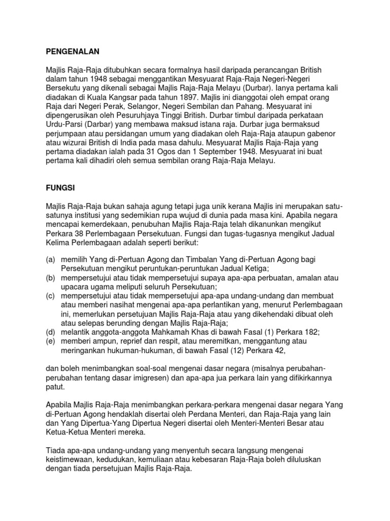 Fungsi Durbar | PDF