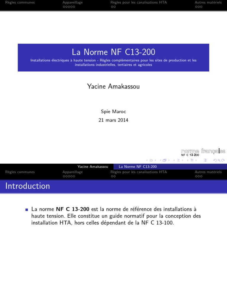 NF - C13 200 Libre PDF | Puissance (physique) | Réseau électrique