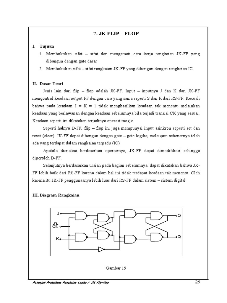 JK Flip Flop | PDF