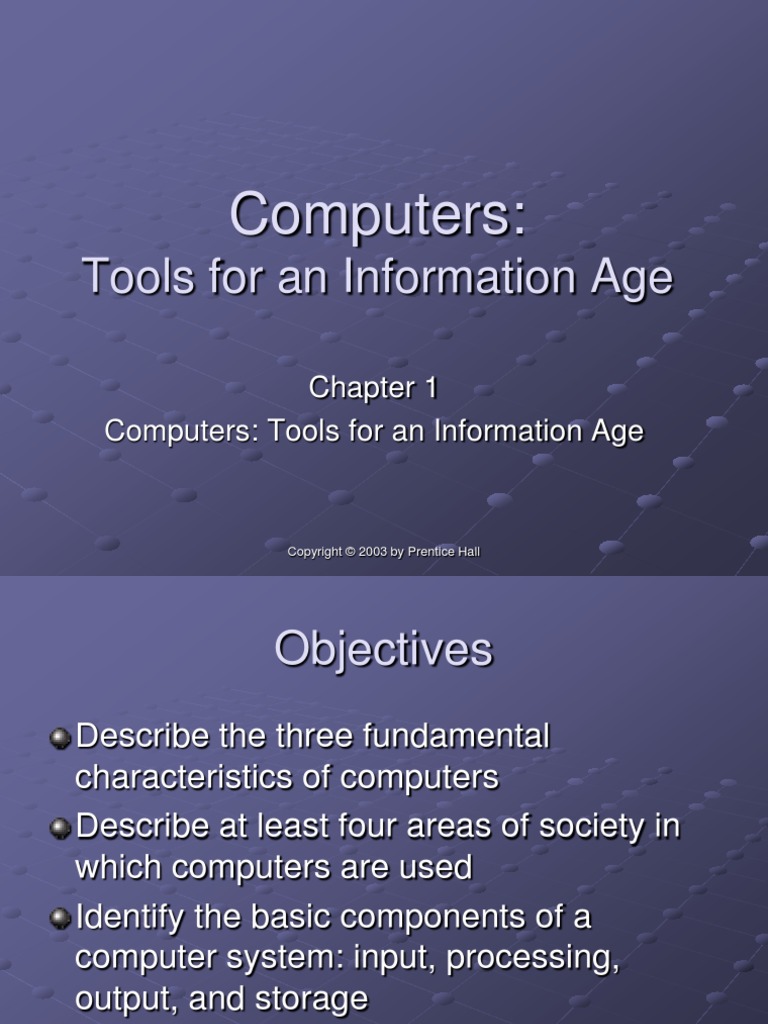 Computers:: Tools For An Information Age | PDF | Input/Output | Computer Network