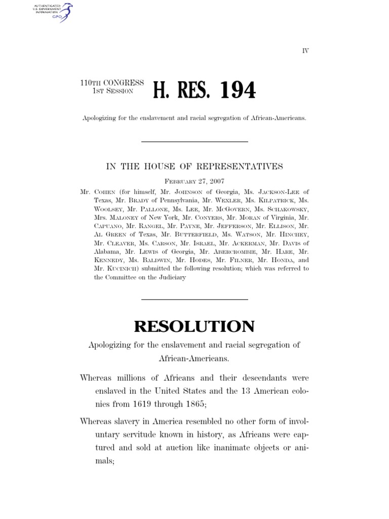 HJR 194 PDF | PDF | Social Science | Politics