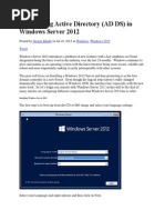 Windows Server 2019-Step by Step Installation of Domain Controller ...