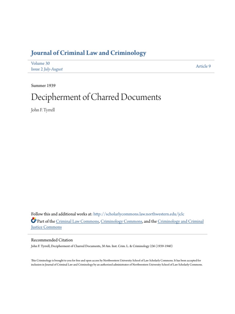 Decipherment of Charred Documents PDF | PDF | Camera | Photograph