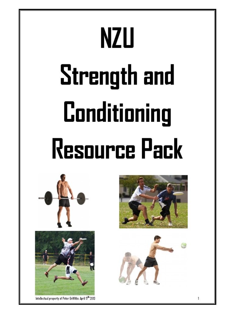 Nzu Strength and Conditioning Resource Pack | PDF | Anatomical Terms Of ...