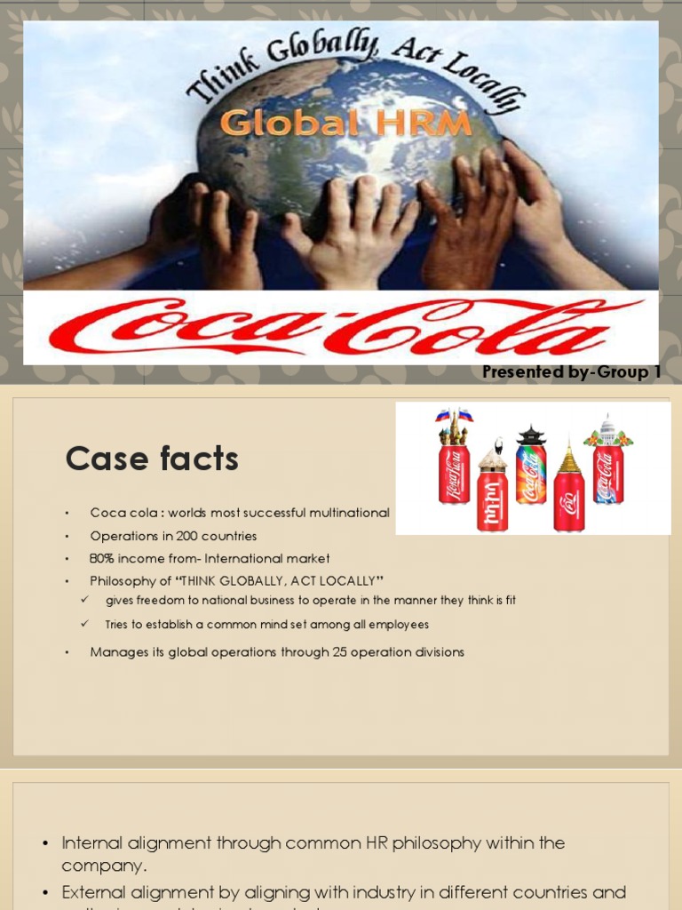Coca Cola Case Study | PDF | Coca Cola | Strategic Management