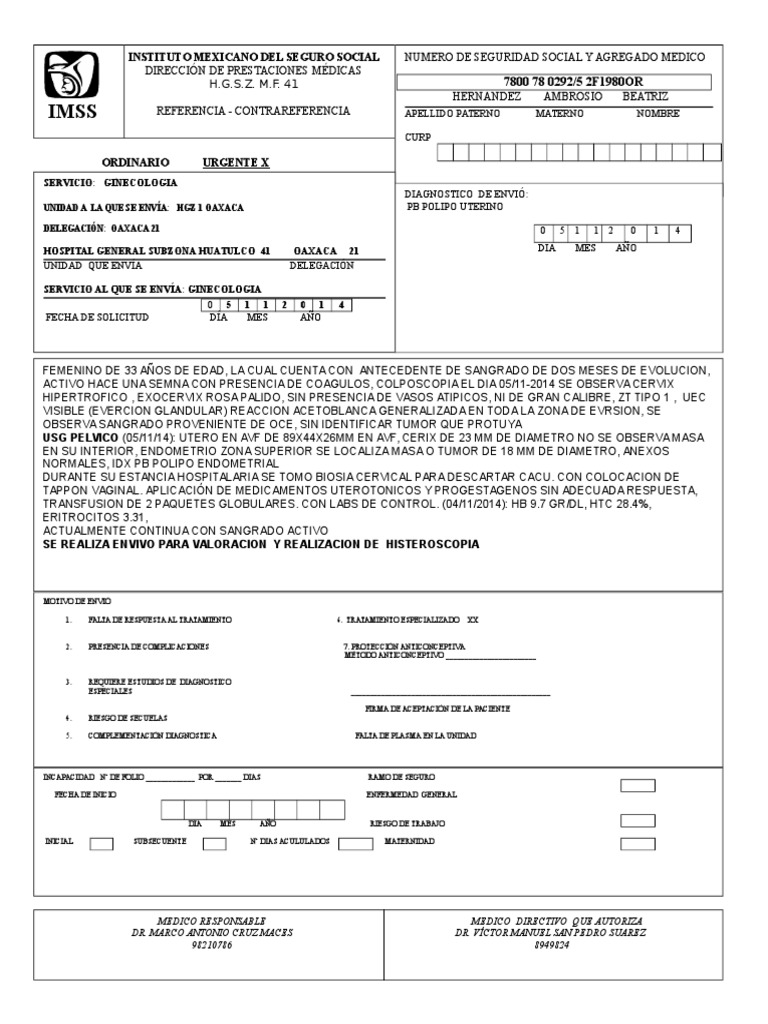 Envio Forma 4-308 | PDF