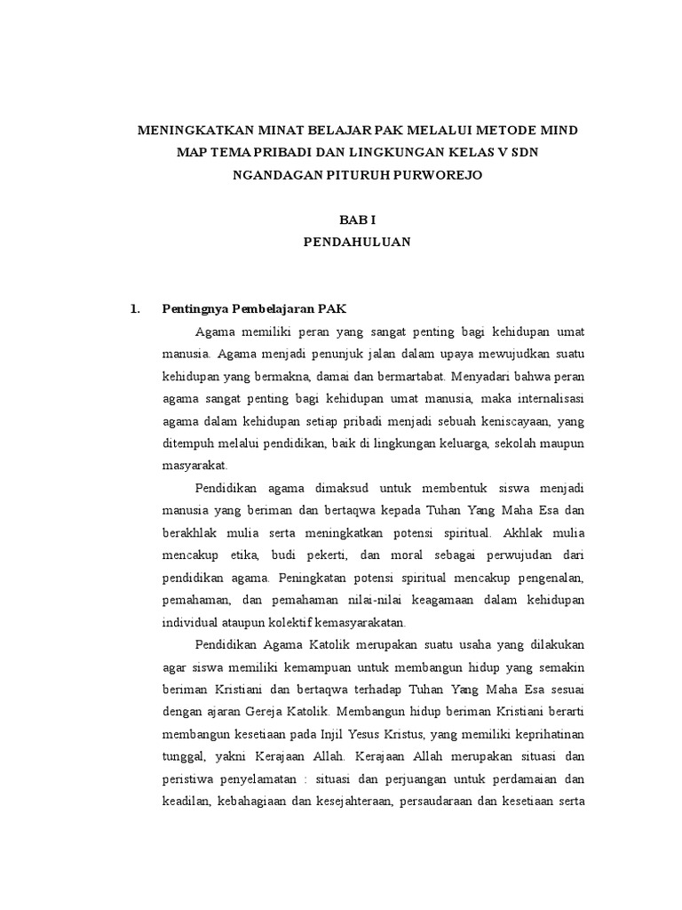 Pelajaran-Agama Mind Map | PDF