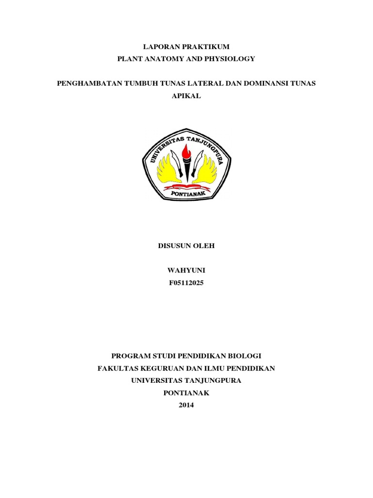 Lap 7 Penghambatan Tunas Lateral Dan Dominansi Tunas Apikal | PDF