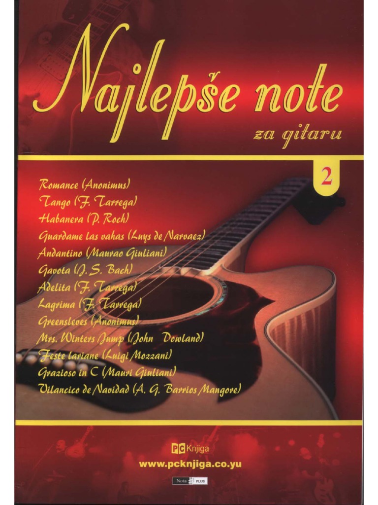 Note Za Gitaru | PDF
