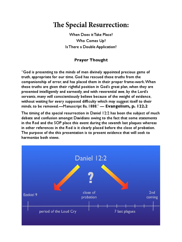 The Special Resurrection of Daniel 12:2: A Double Application ...