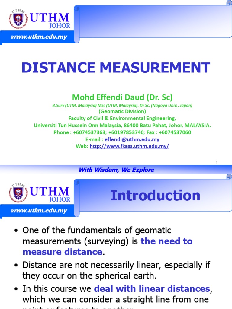 Linear Distance Measurement | PDF | Accuracy And Precision ...