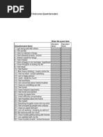CASII Worksheet | PDF | Psychological Resilience | Risk