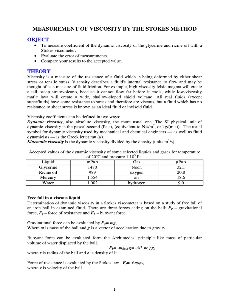 2 Viscosity | Download Free PDF | Viscosity | Soft Matter