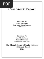 Community Work Process Report Number 1 | PDF | System | Social Work