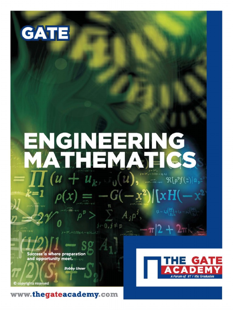 GATE Mathematics Book | PDF