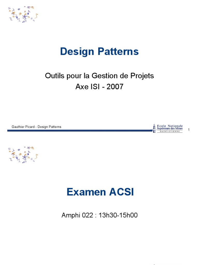 Design Patterns Is I | Download Free PDF | Patron de conception ...